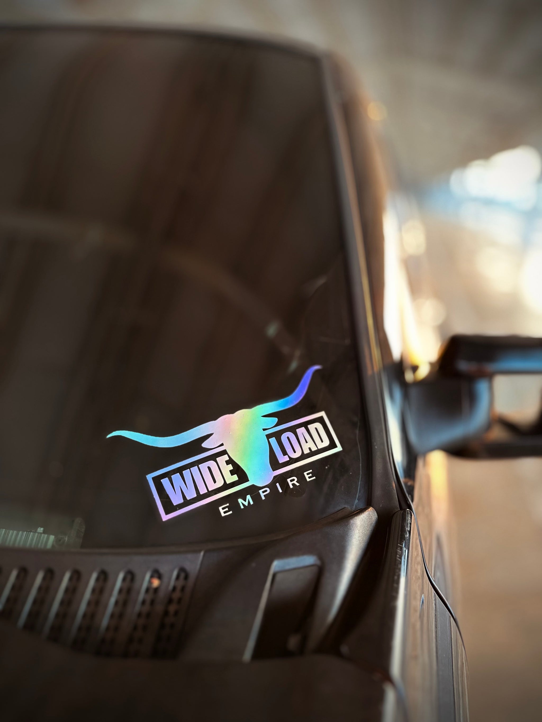 Longhorn Decal – Wide Load Empire