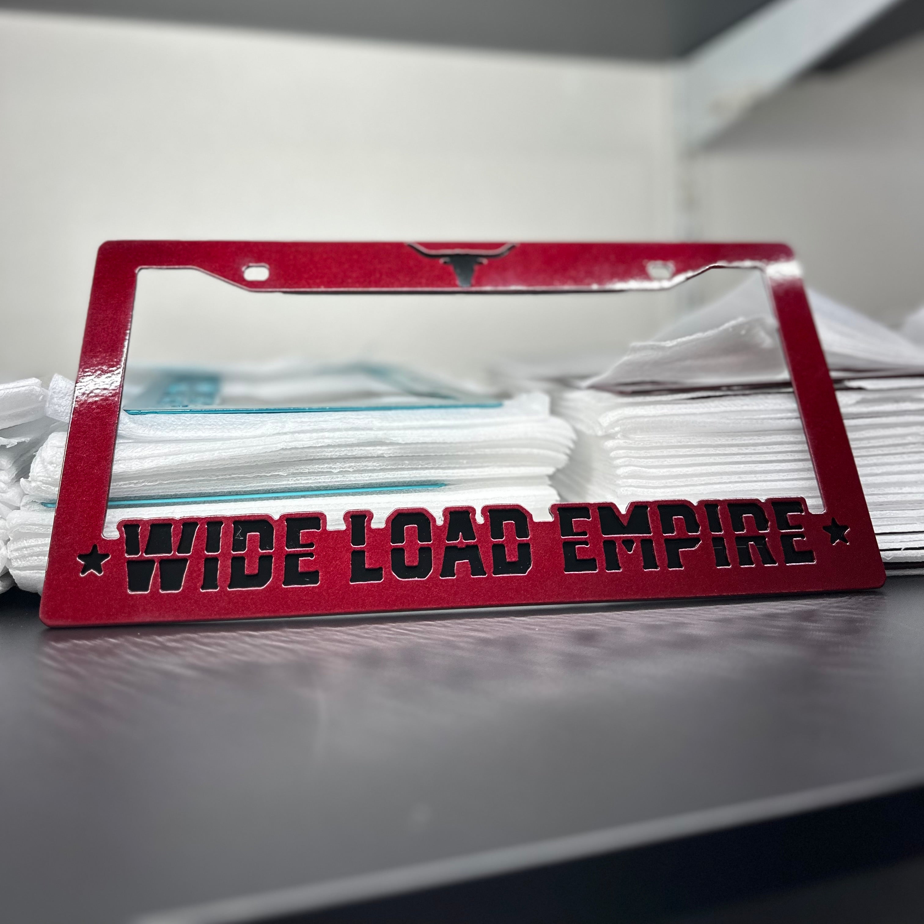 Metal License Plate Covers – Wide Load Empire
