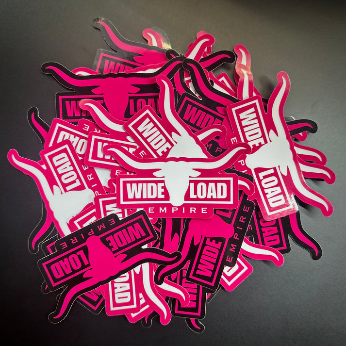 Longhorn Sticker – Wide Load Empire